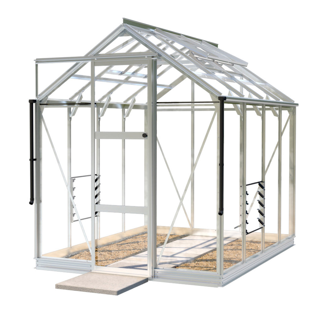 Strong Rhino Premium 6ft x 8ft Aluminum Greenhouse | Rhino Greenhouses US